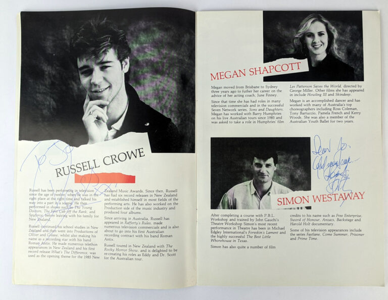 Daniel Abineri in The Rocky Horror Show - The Book Merchant Jenkins