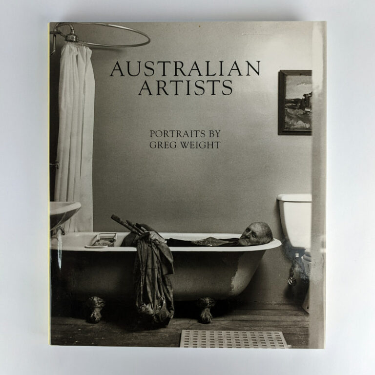Australian Artists: Portraits by Greg Weight - The Book Merchant Jenkins