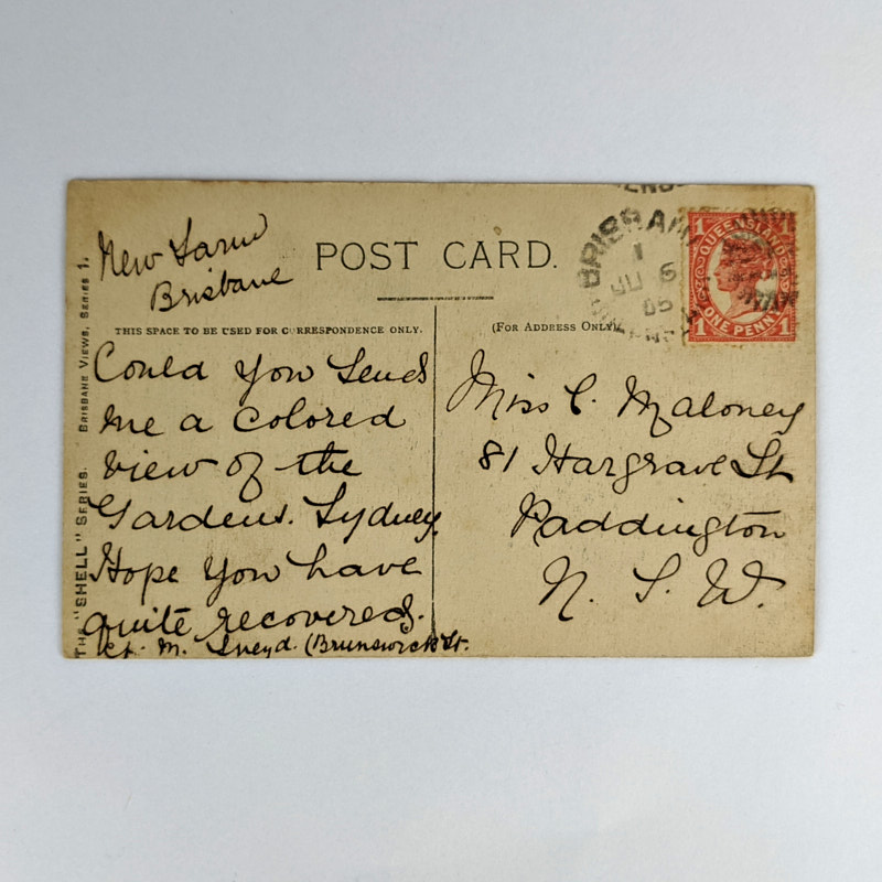 The Shell Series Postcard: Queen Street, Brisbane - The Book Merchant ...