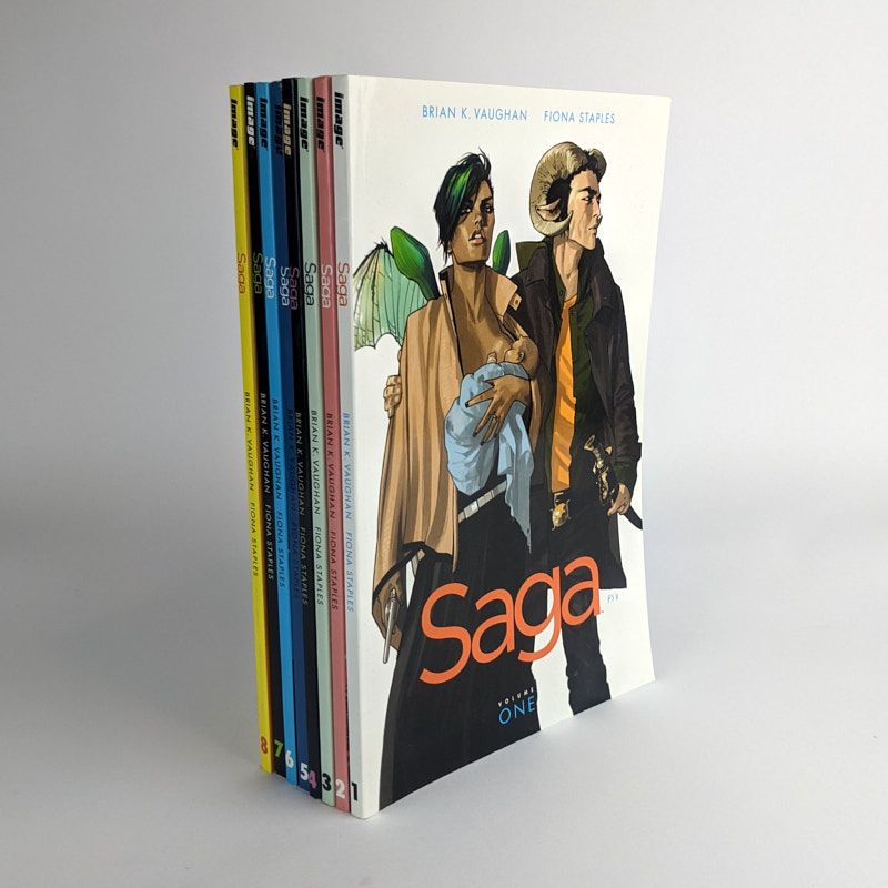 Saga (8 Volumes) - The Book Merchant Jenkins