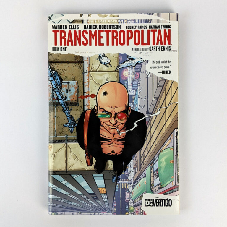 Transmetropolitan Book One - The Book Merchant Jenkins