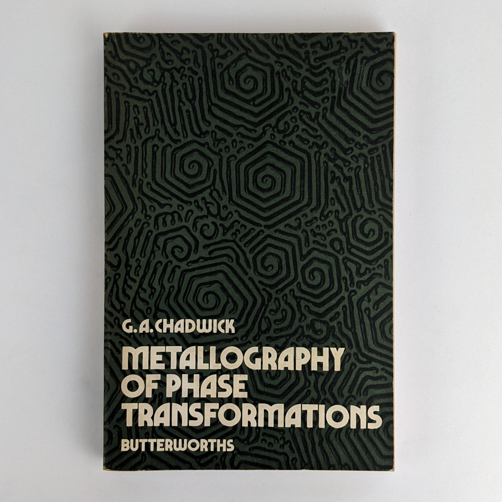 Metallography of Phase Transformations - The Book Merchant Jenkins
