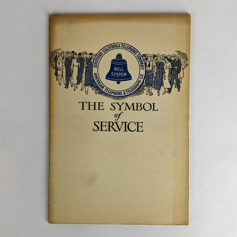 The Symbol of Service - The Book Merchant Jenkins