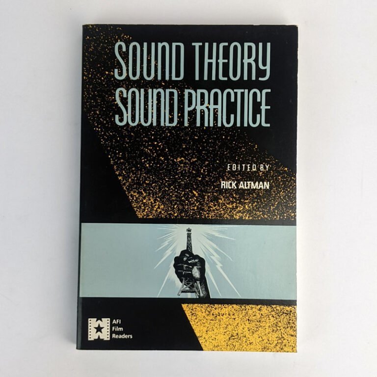 Sound Theory Sound Practice - The Book Merchant Jenkins
