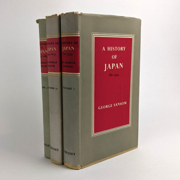 A History of Japan (3 Volumes) - The Book Merchant Jenkins