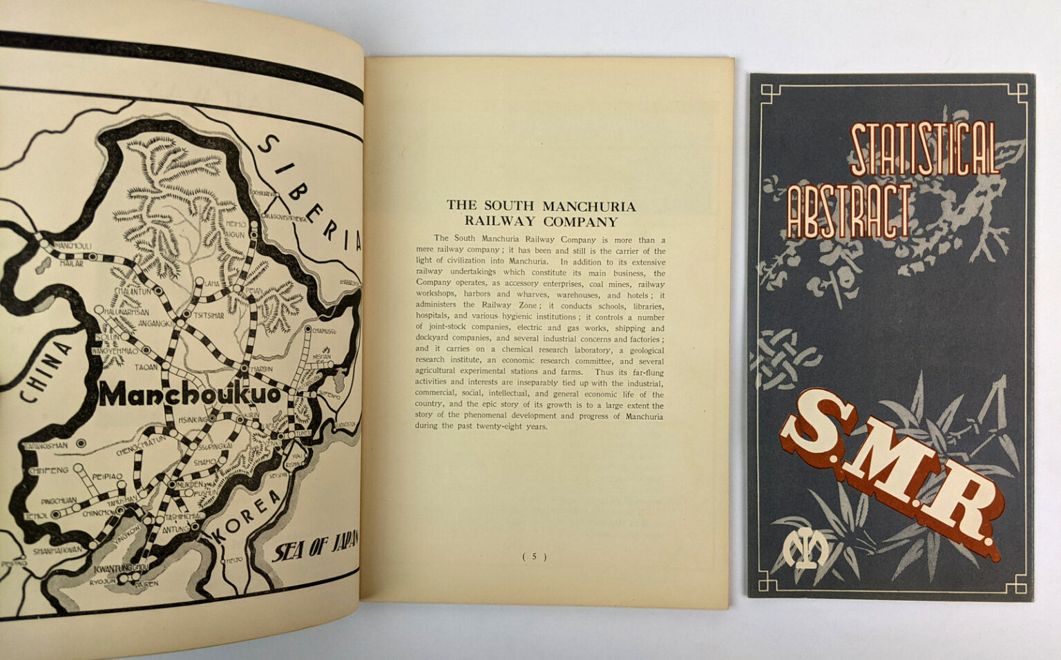 South Manchuria Railway 1935 - The Book Merchant Jenkins
