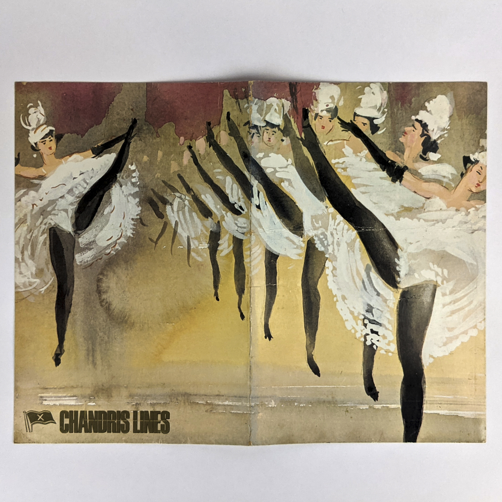 R.H.M.S. Ellinis Lunch Menu - The Book Merchant Jenkins