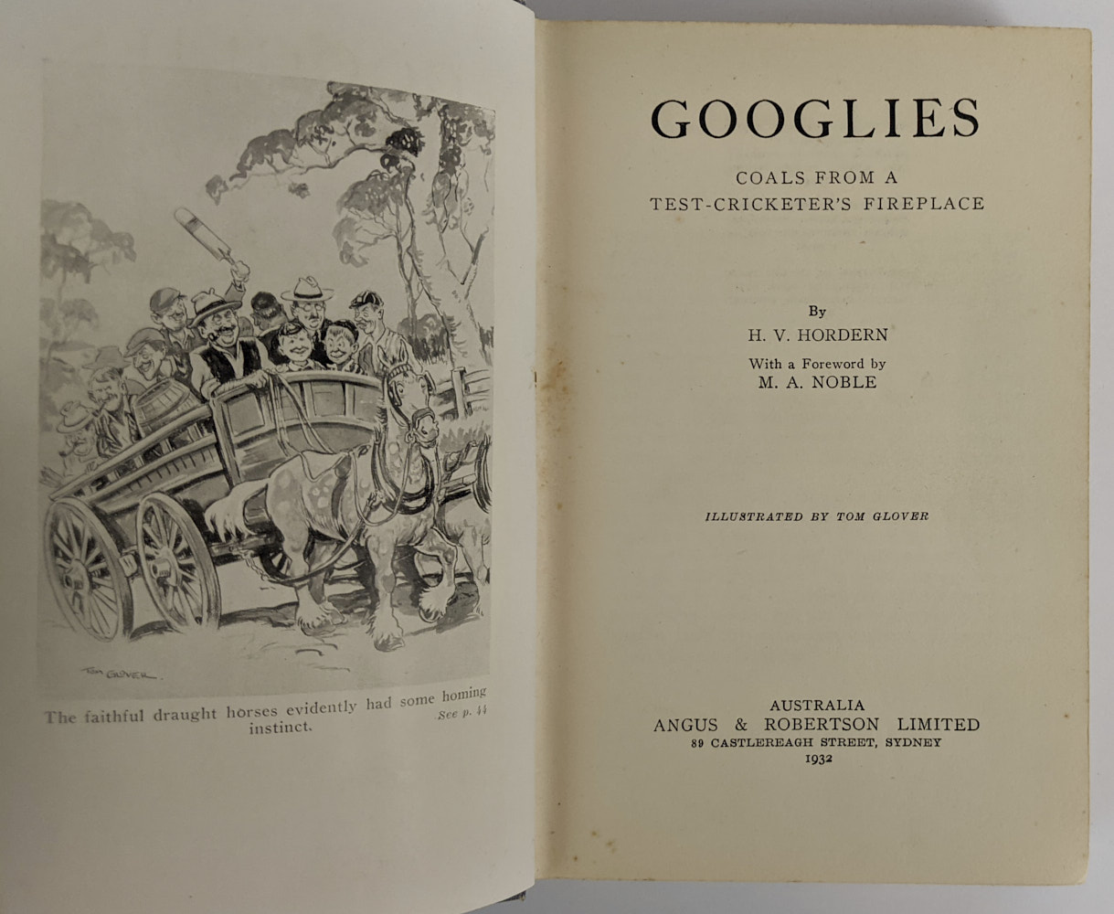 Googlies: Coals from a Test-Cricketer’s Fireplace - The Book Merchant ...