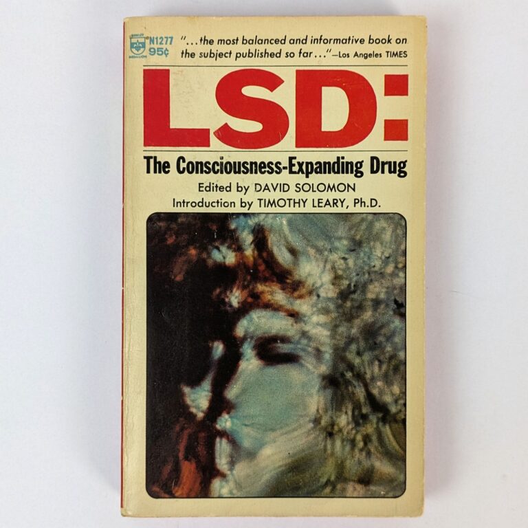 LSD: The Consciousness-Expanding Drug - The Book Merchant Jenkins