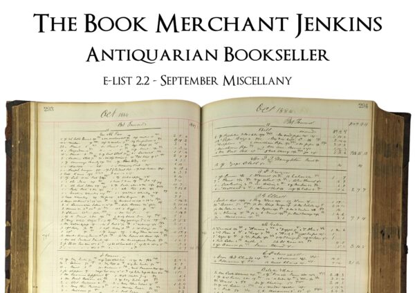 Catalogues - The Book Merchant Jenkins